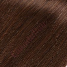 18 inch Sew-ins Weave Remy Hair Chocolate Brown #4 100g