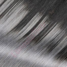 18 inch V Light Extensions Remy Human Hair Ombre Grey 300g (SHIPS IN 3 ...