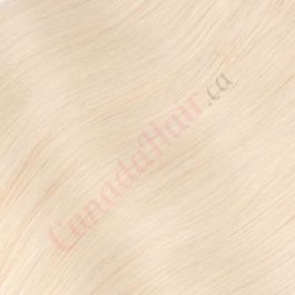 18 inch Sew-ins Weave Remy Hair Platinum Blonde 100g